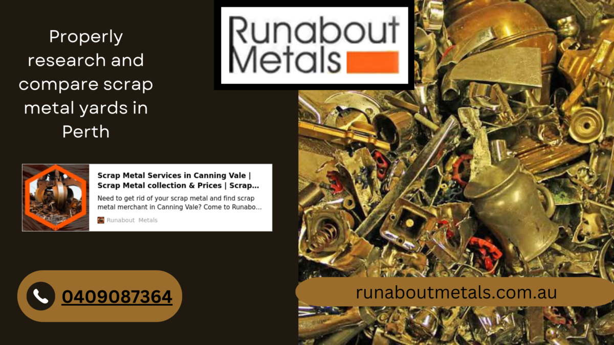 How can you find the best-paying scrap metal recycler in Perth?